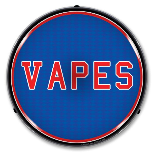VAPES - Collectable Sign and Clock