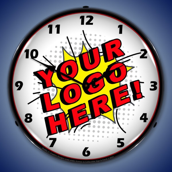 Custom Illuminated Wall Clocks | Not Neon Wall Clocks