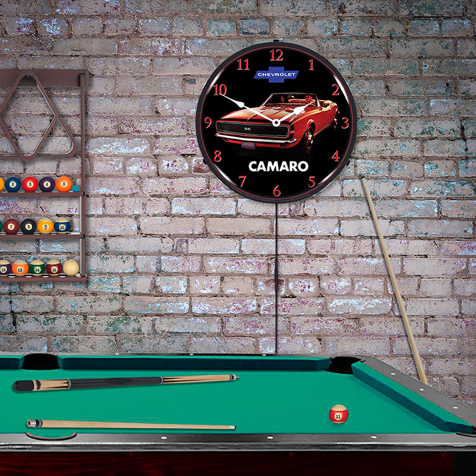 1967 Camaro Convertible LED Wall Clock Illuminated not Neon ...